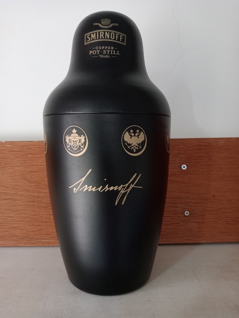 Limited edition Smirnoff black gold case collection, Hobbies & Toys ...
