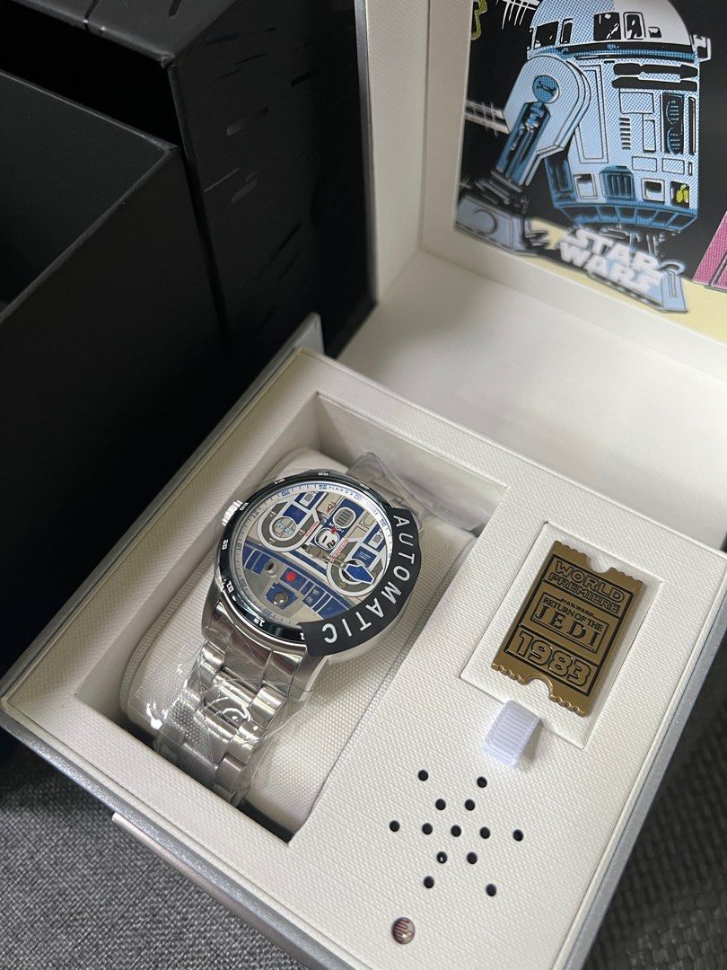 Limited Edition Star Wars™ R2-D2™ Automatic Stainless Steel Watch ...