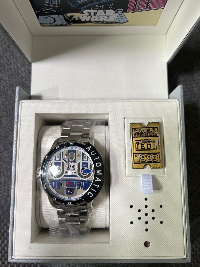 Limited Edition Star Wars™ R2-D2™ Automatic Stainless Steel Watch ...