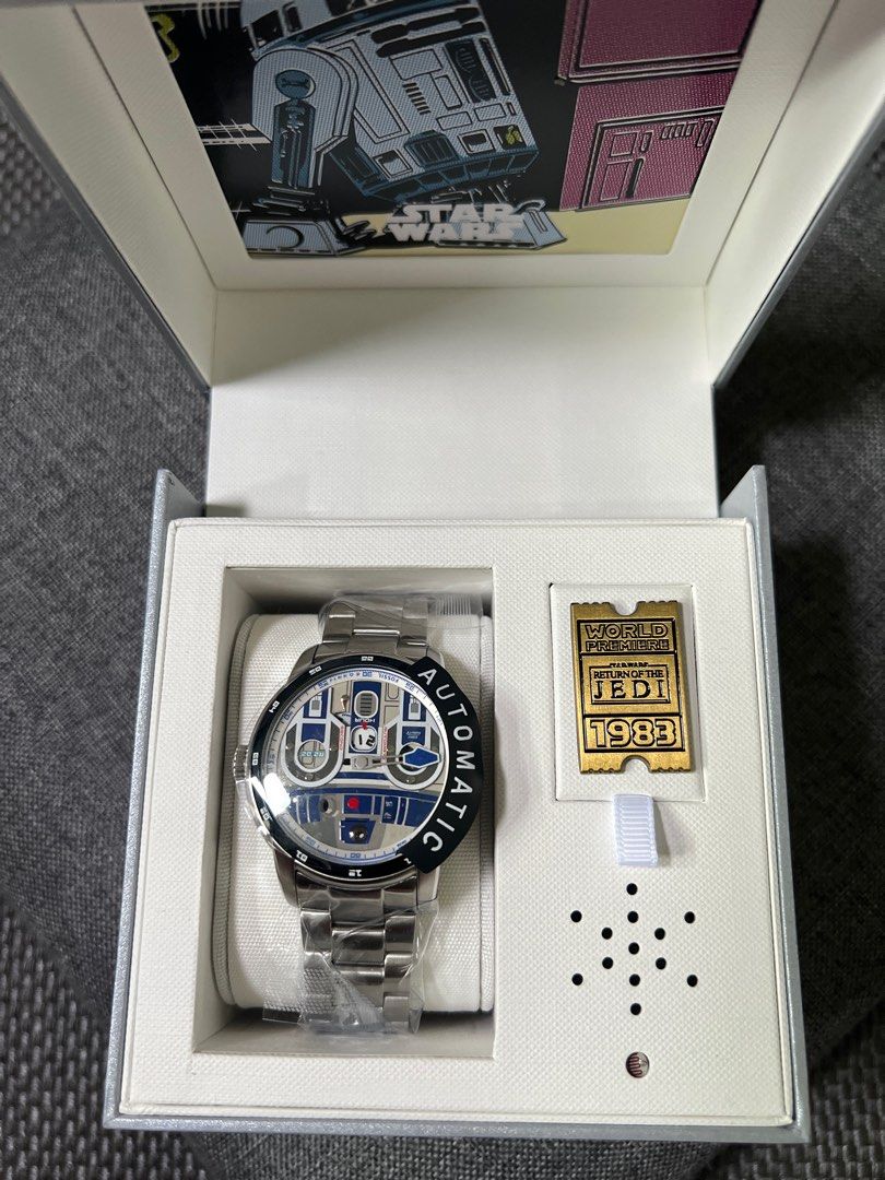 Limited Edition Star Wars™ R2-D2™ Automatic Stainless Steel Watch ...
