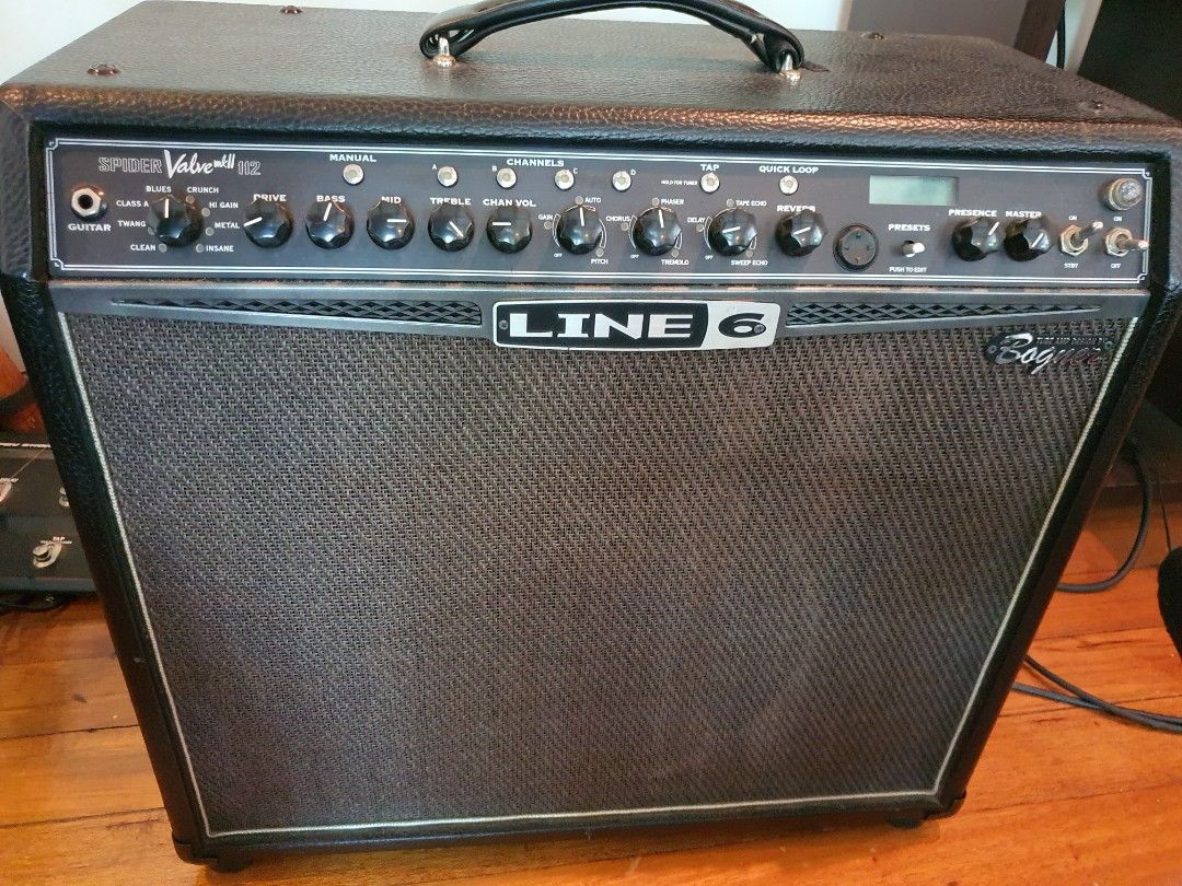 Line 6 bogner 1x12 spider valve w optional floor board on Carousell