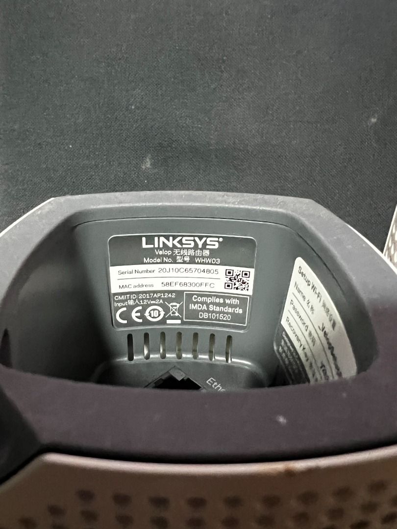 Linksys Velop Mesh Whw03 Computers And Tech Parts And Accessories Networking On Carousell