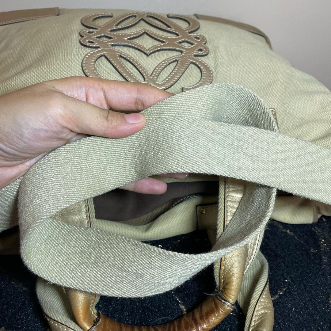 LOEWE Canvas Bag, Luxury, Bags & Wallets on Carousell
