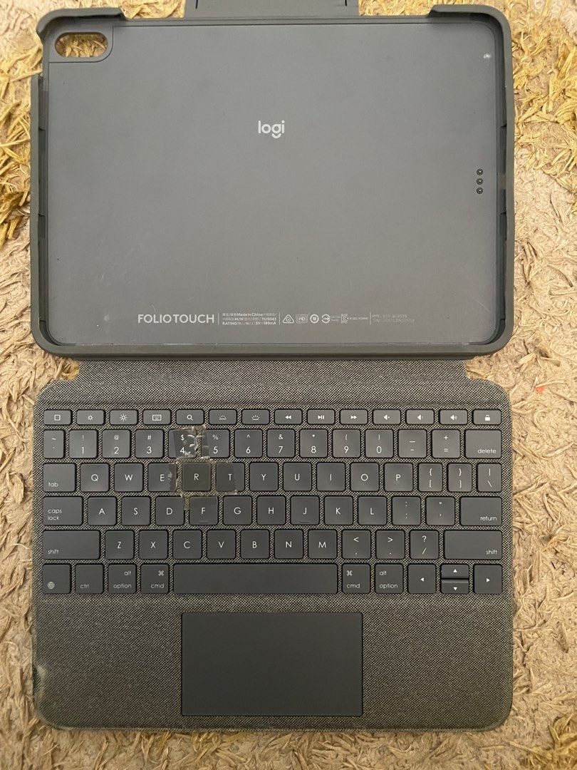Logi Folio Touch Ipad Air Th Gen Mobile Phones Gadgets Mobile Gadget Accessories Cases