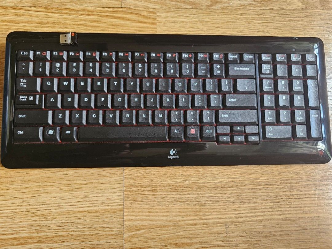 Logitech K340 Wireless Keyboard, Computers & Tech, Parts & Accessories ...