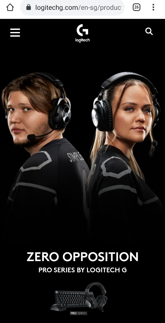 Logitech G Pro gaming keyboard headset set earpiece 2 in 1 bundle ...