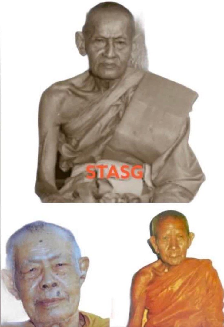 Lp Tuad Lp Thuad Standard Card LP Nong LP Moon LP Dum Temple: Wat Chang ...