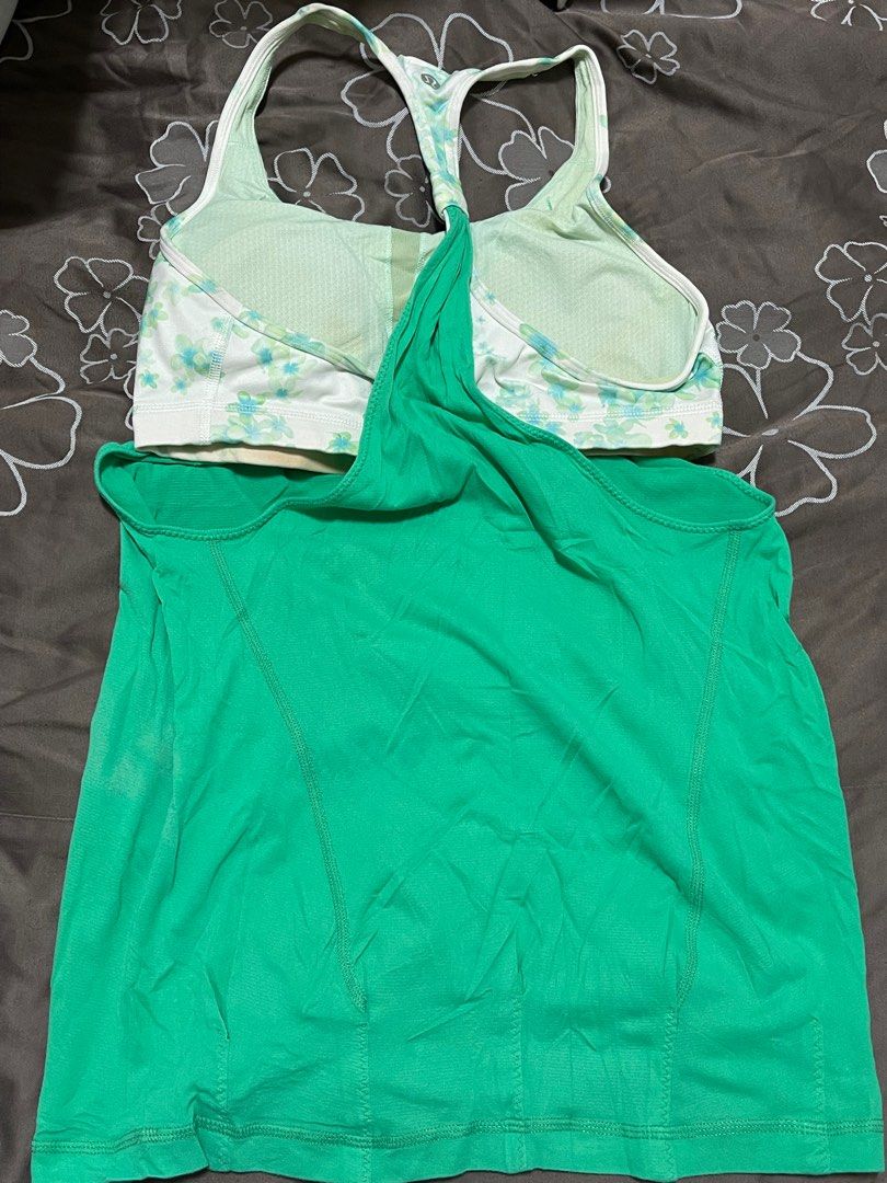 Lululemon Tank with Shelf Bra, Women's Fashion, Activewear on Carousell