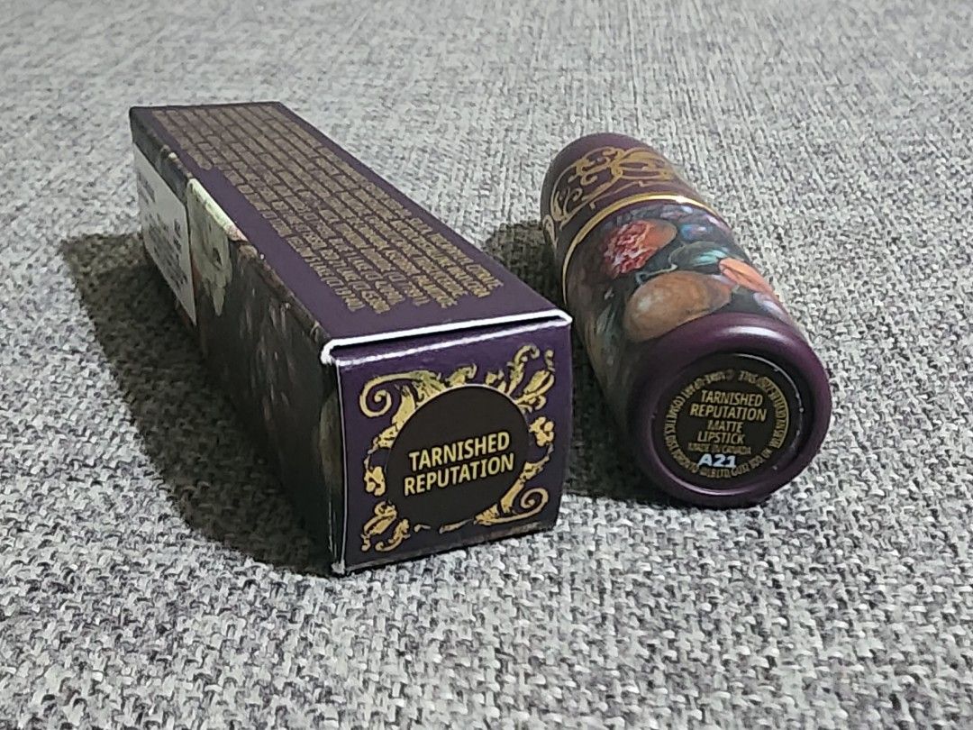 MAC Cosmetics Tarnished Reputation Matte Lipstick Full size (Tempting ...