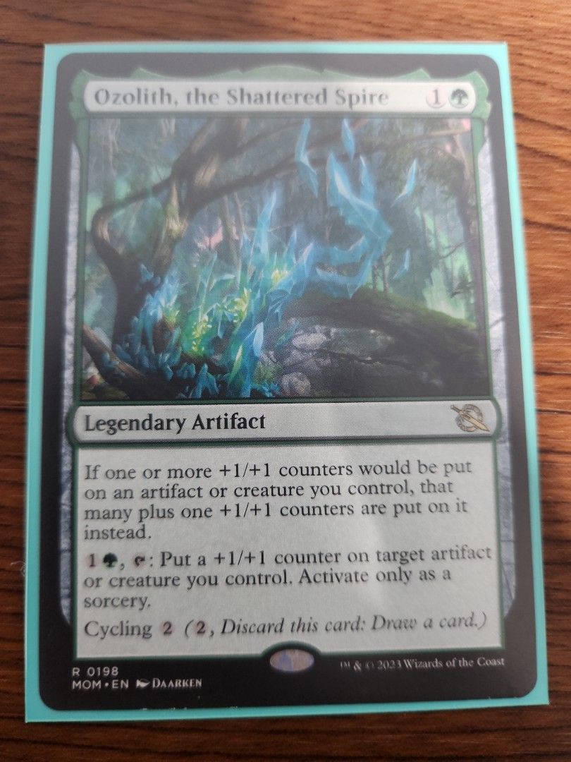 Magic the gathering: ozolith, the shattered spire, Hobbies & Toys, Toys ...