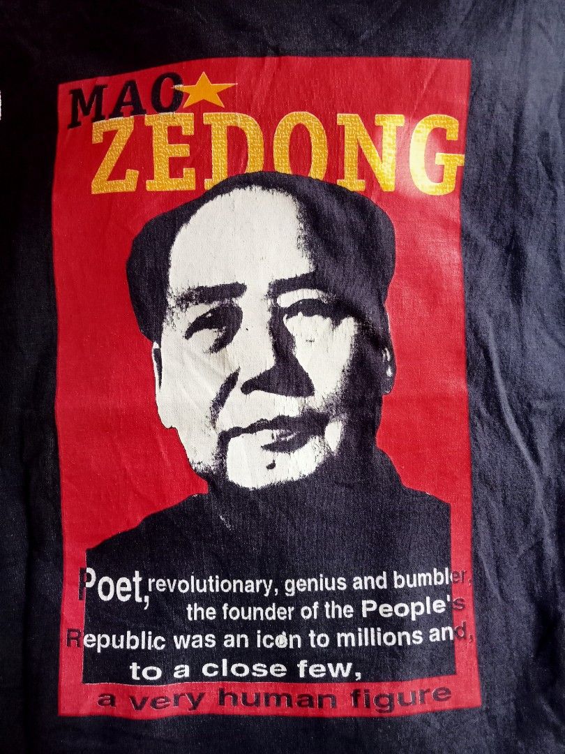 Mao Zedong Vintage chinese China Communist, Men's Fashion, Tops & Sets ...
