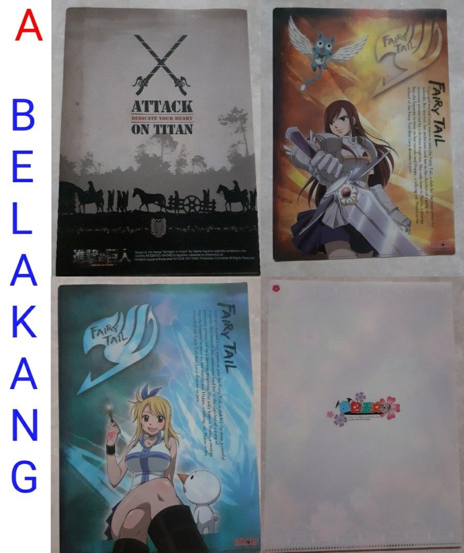 Map File Map Kertas Map Buku Unik Karakter A4/F4, Buku & Alat Tulis ...