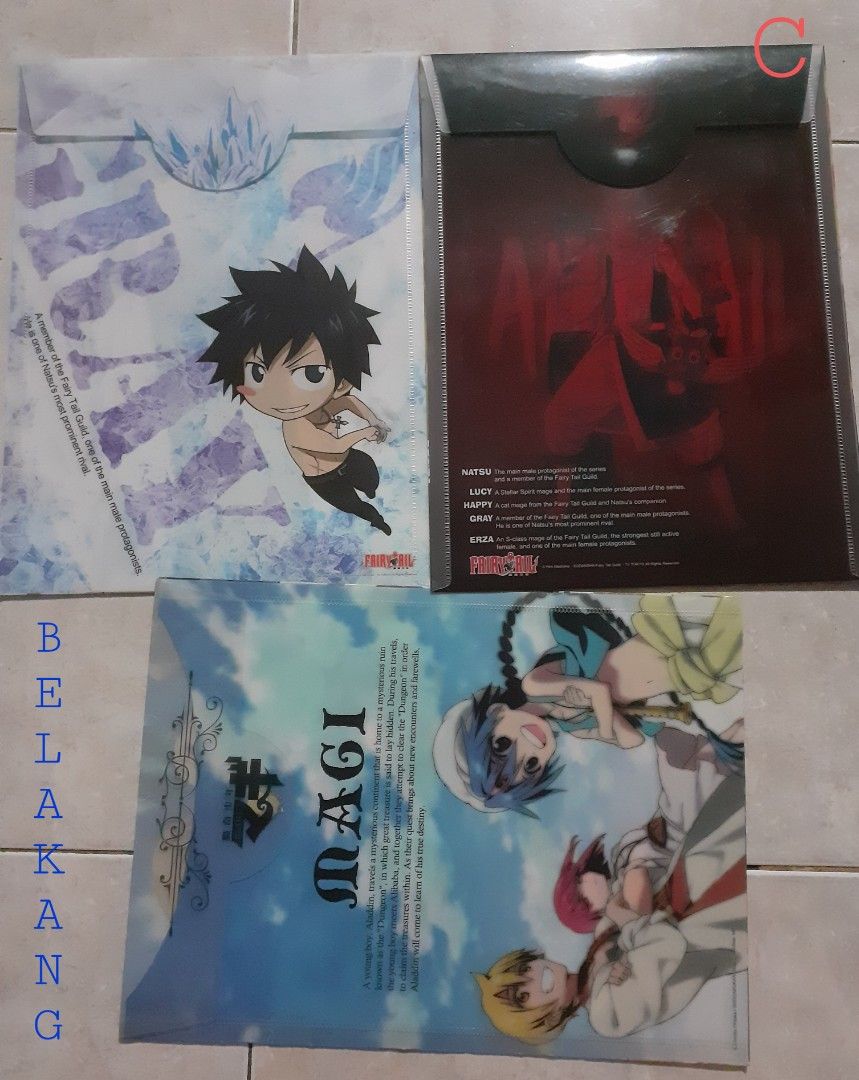 Map File Map Kertas Map Buku Unik Karakter A4/F4, Buku & Alat Tulis ...