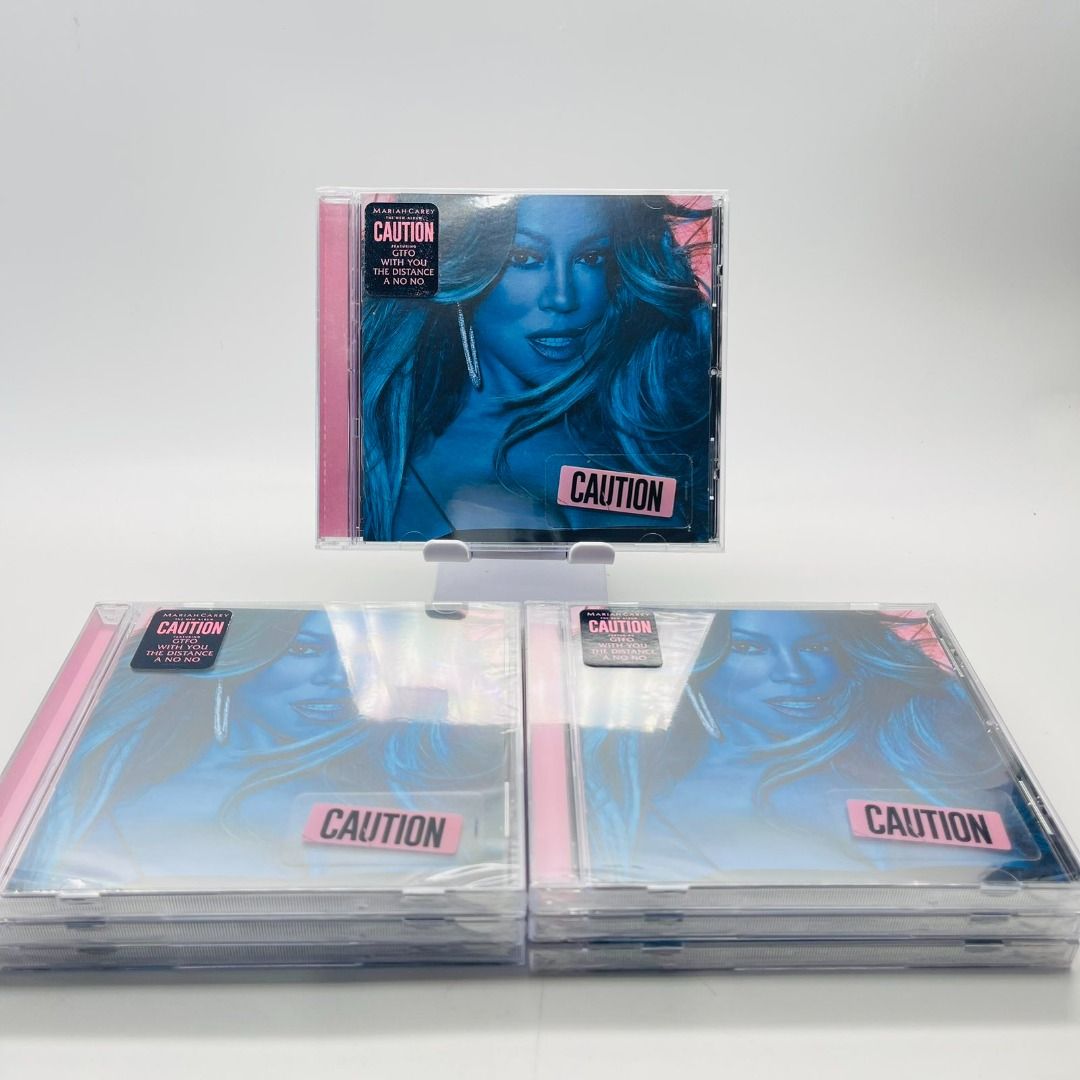Mariah Carey - CAUTION Album CD SEALED w/ FREE Mariah Live in Manila 2018 SVIP Gate Pass on ...