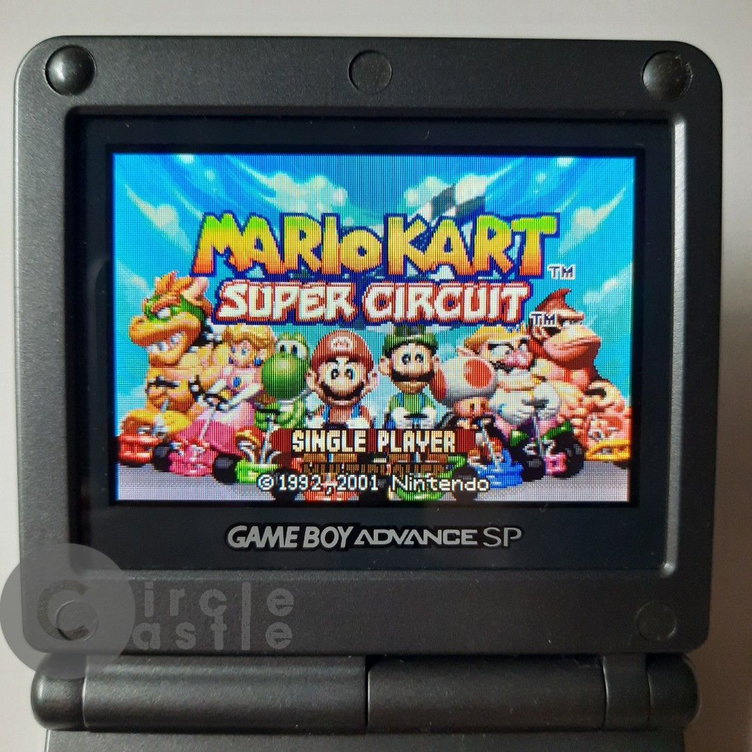 Mario Kart Super Circuit for Gameboy Advance GBA, Video Gaming, Video ...