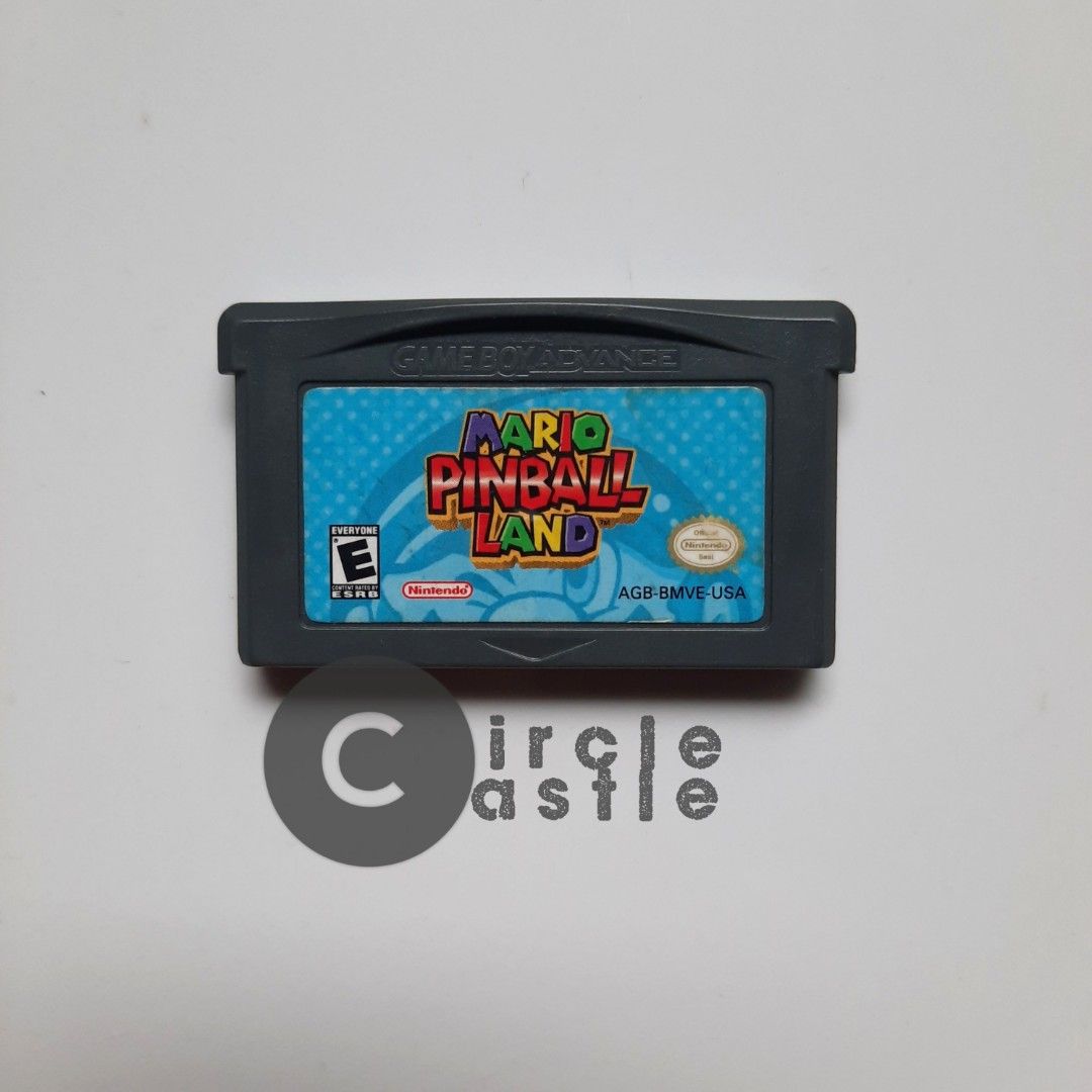 Mario Pinball Land for Gameboy Advance GBA on Carousell