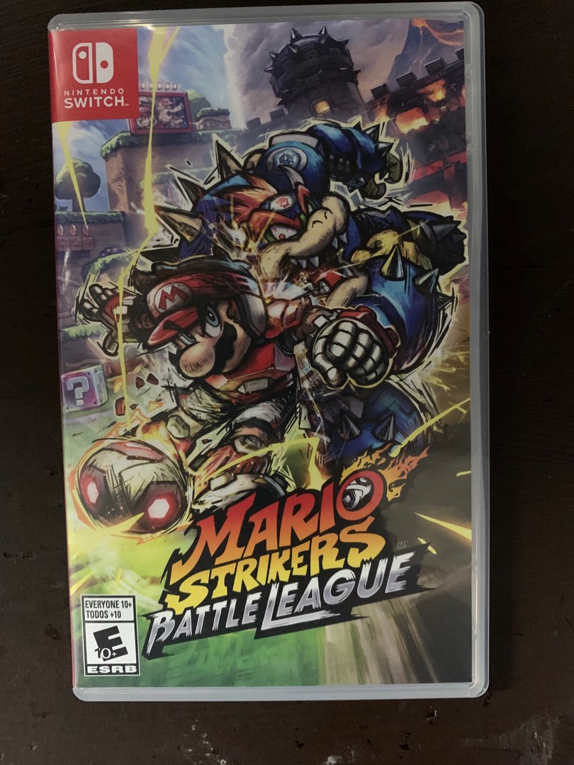 RUSH Mario Strikers Battle League (Physical w/case) for Nintendo Switch ...