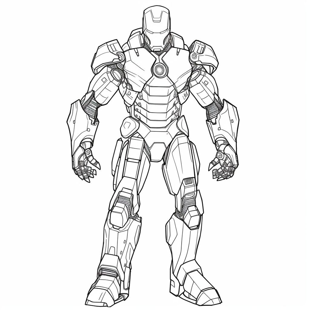 Free Iron Man Coloring Pages For Download Printable Pdf 40 Off