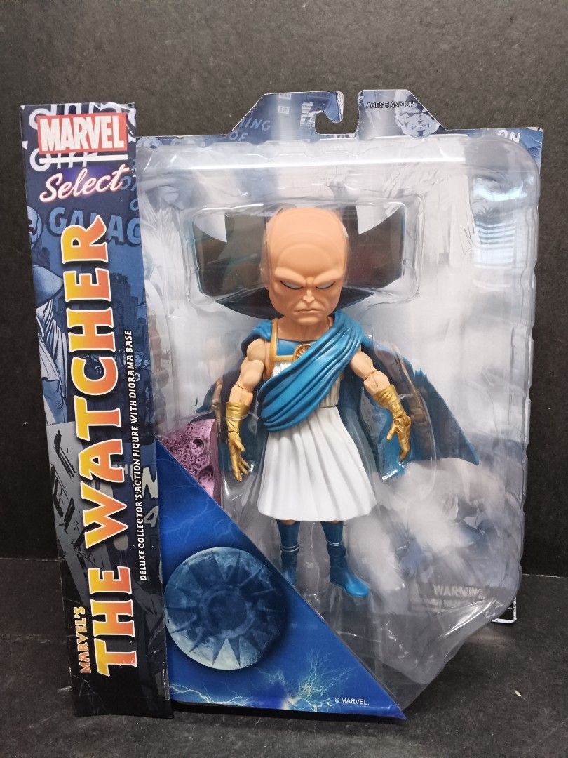 Marvel Select Uatu, The Watcher Action Figure - Brand New, Authentic ...