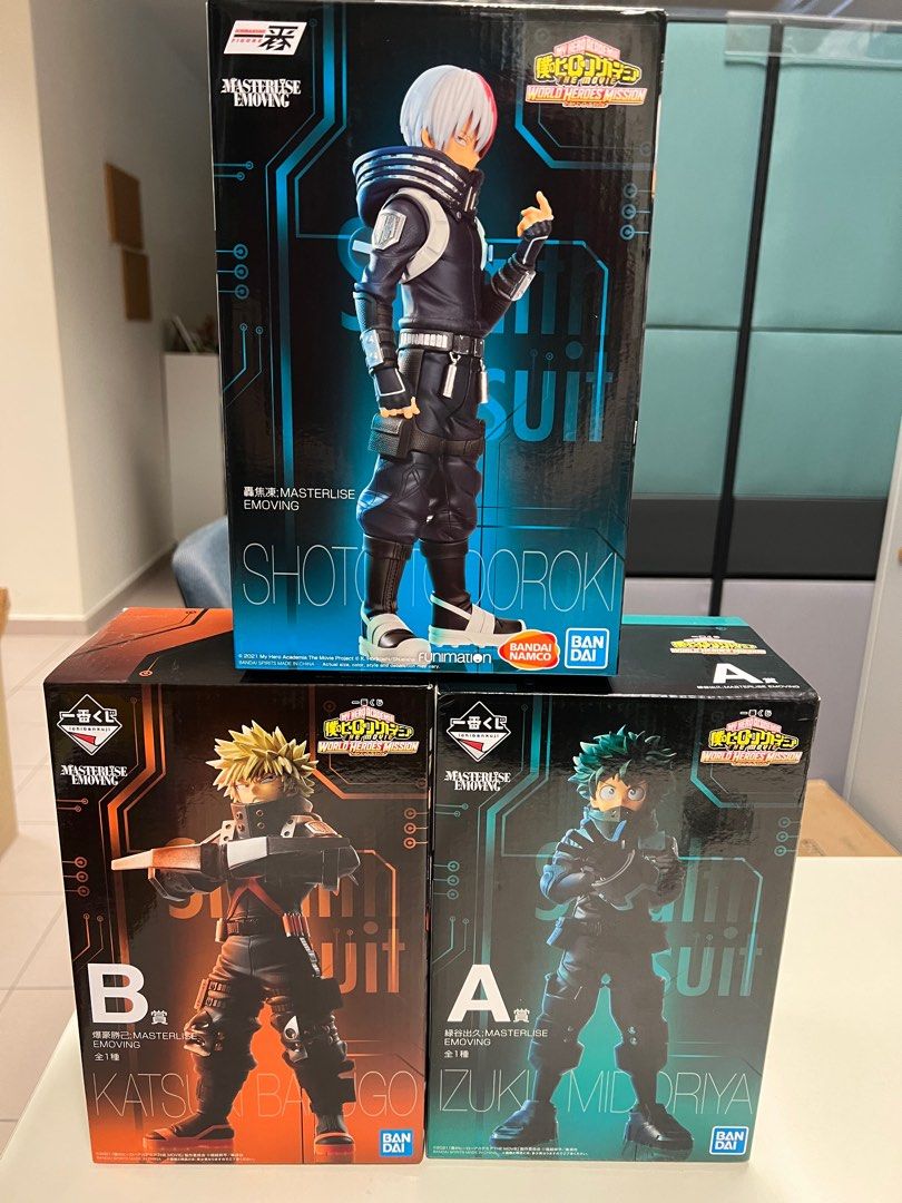 Masterlise Kuji Midoriya Izuku Katsuki Bakugo Shoto Todoroki Ichiban ...