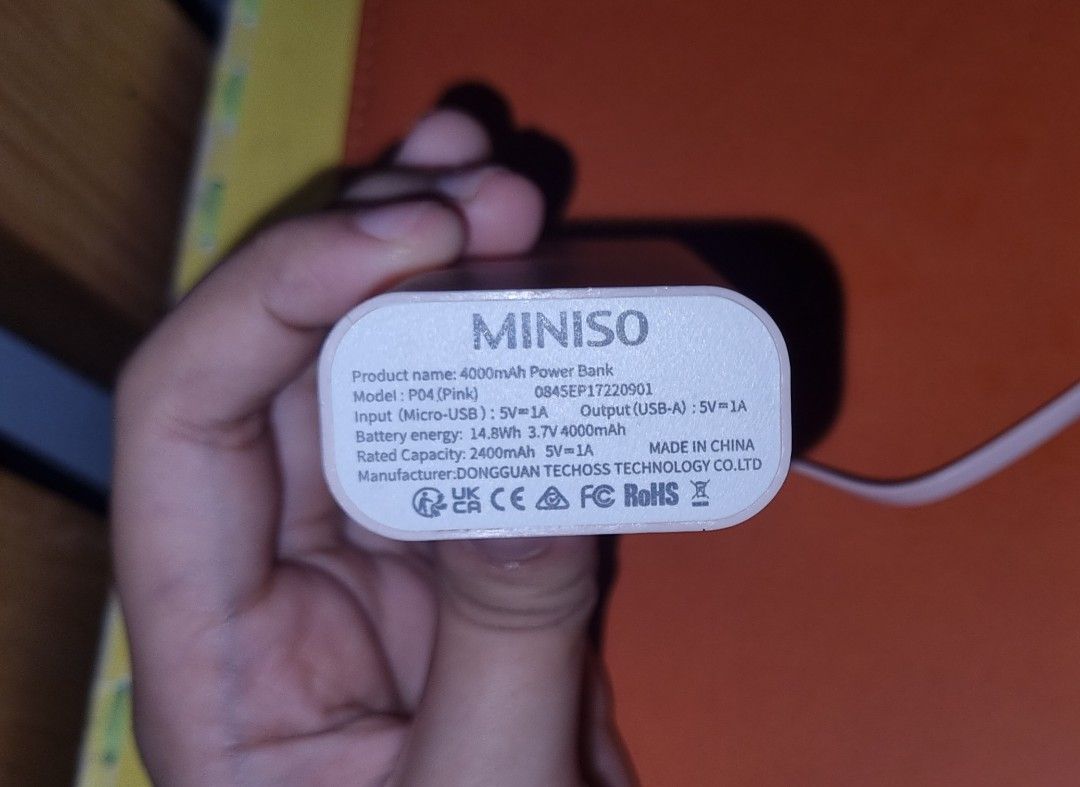 Miniso Powerbank, Mobile Phones & Gadgets, Mobile & Gadget Accessories ...