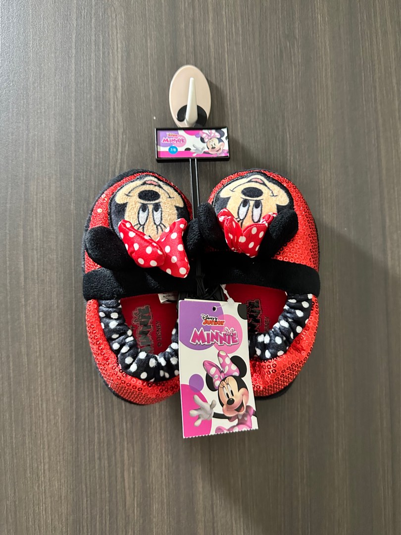Minnie Mouse Slip on shoes, Babies & Kids, Babies & Kids Fashion on ...