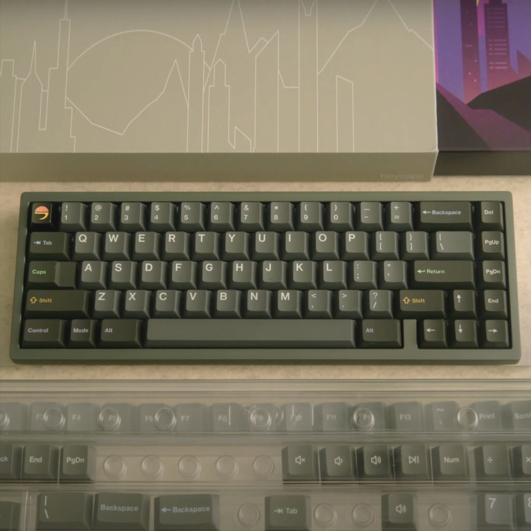 MODE Tomorrow Keycaps: Base Kit + Artisan Keycap (Mechanical Keyboard ...