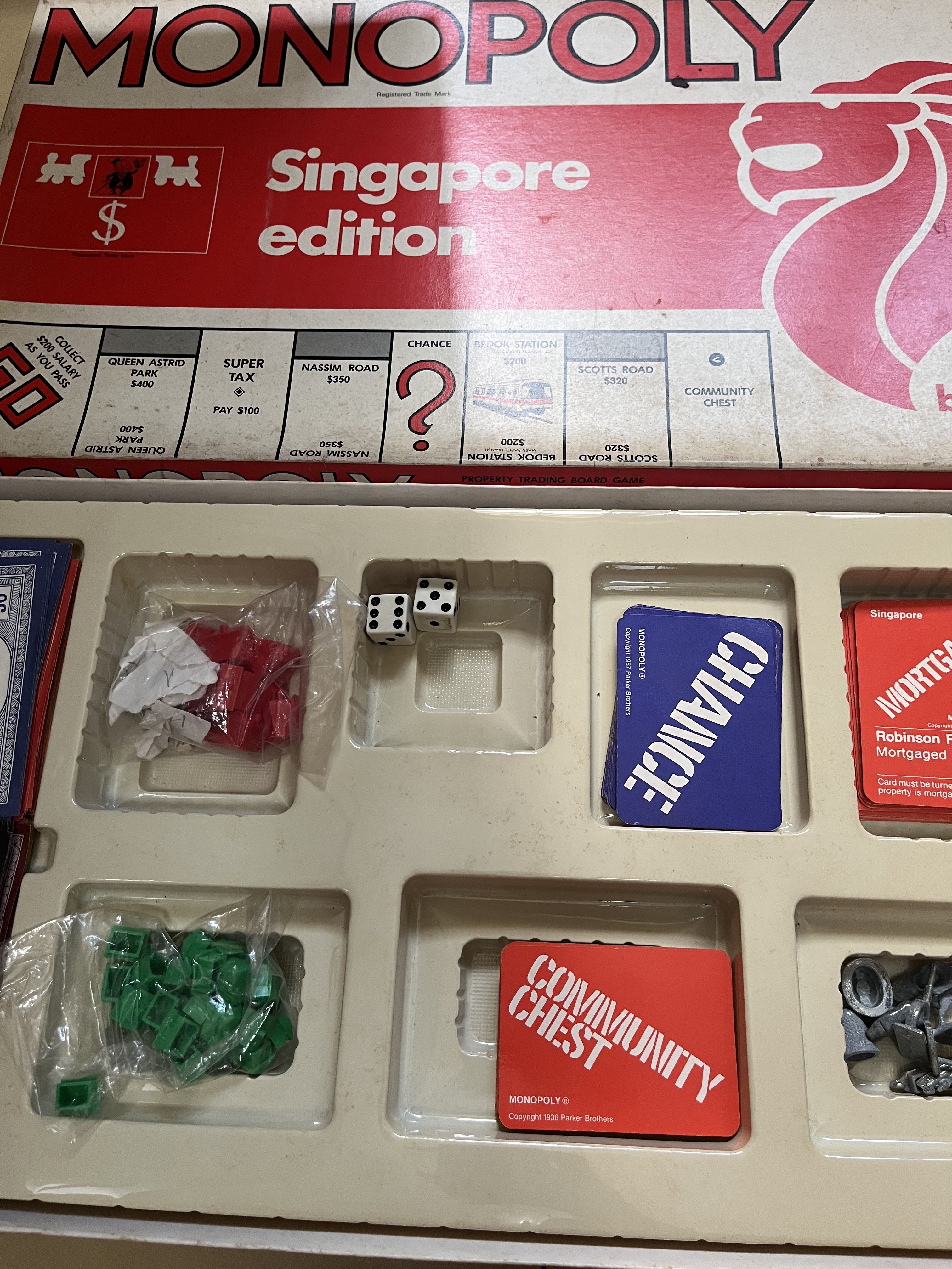 Monopoly Singapore Edition, Hobbies & Toys, Memorabilia & Collectibles, Vintage Collectibles on ...