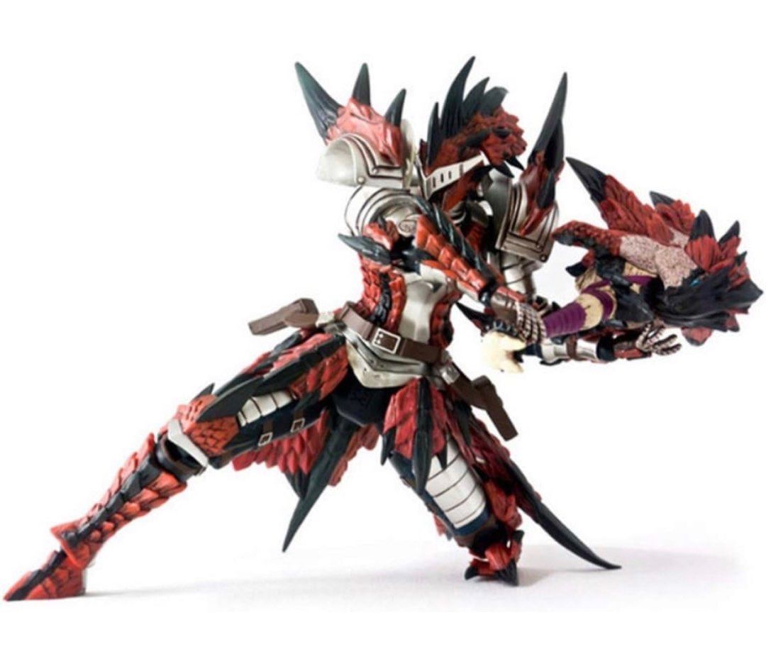 Genuine Monster Hunter 4 Rathalos Hunter Figure, Hobbies & Toys ...
