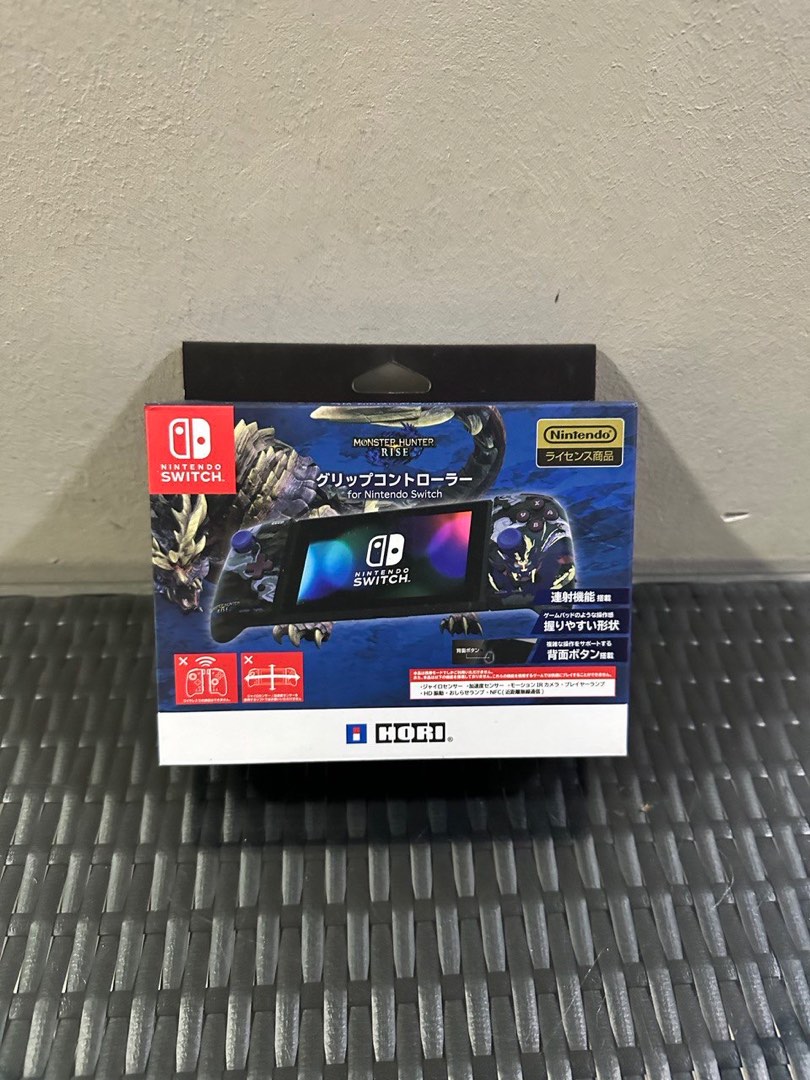 Monster Hunter Rise Grip Controller for Nintendo Switch HORI Brand ...