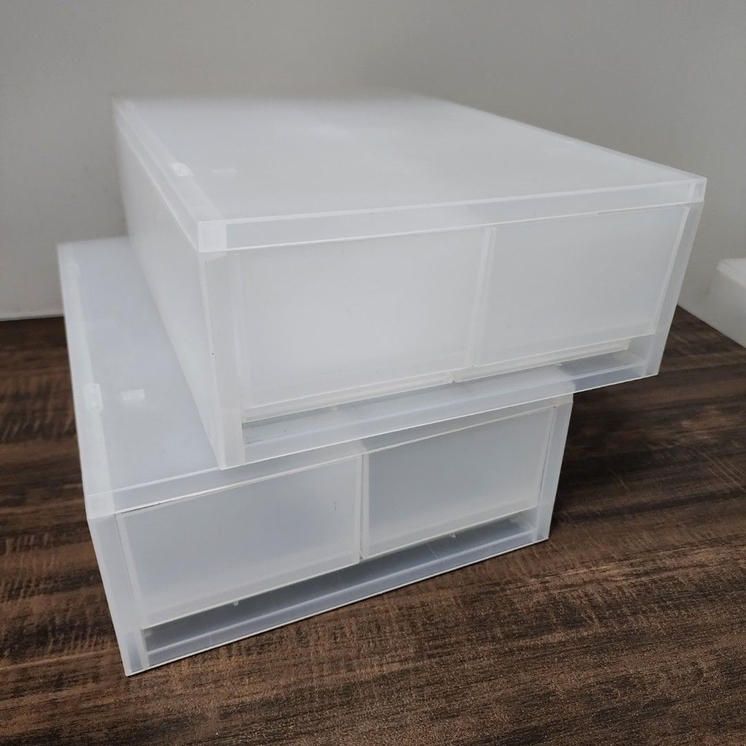 MUJI 2 Drawer Case, Furniture & Home Living, Home Improvement ...