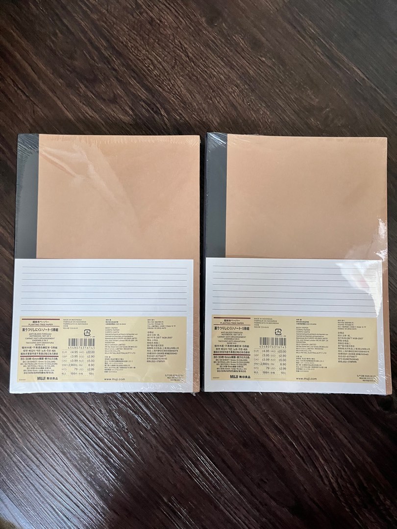 Muji Notebooks, Hobbies & Toys, Stationery & Craft, Stationery & School ...