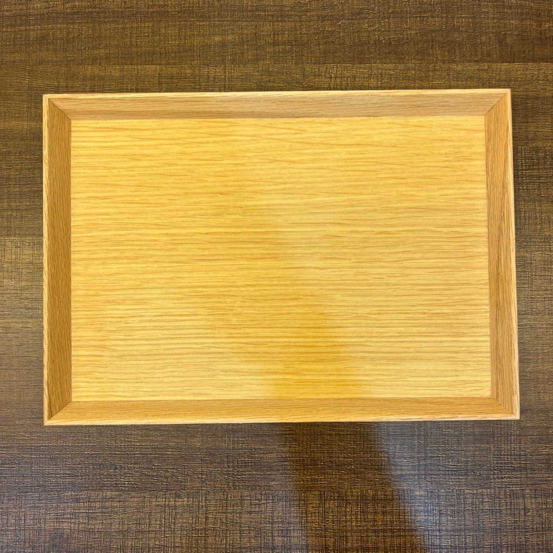 Muji Wooden Tray Square, Furniture & Home Living, Kitchenware ...
