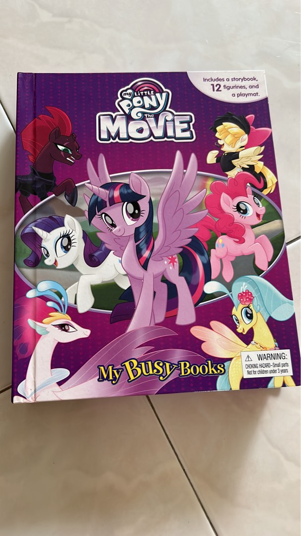 My Little Pony Book and Figurines, Hobbies & Toys, Books & Magazines, Children's Books on Carousell
