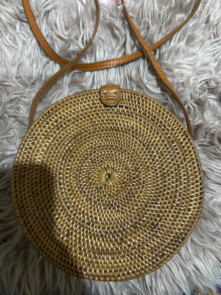 Native beach round bag on Carousell