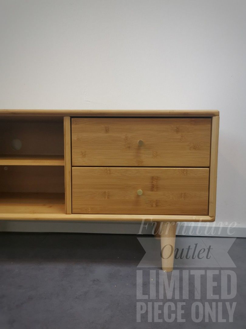 Natural Rattan/Solid Bamboo TV console, Furniture & Home Living ...