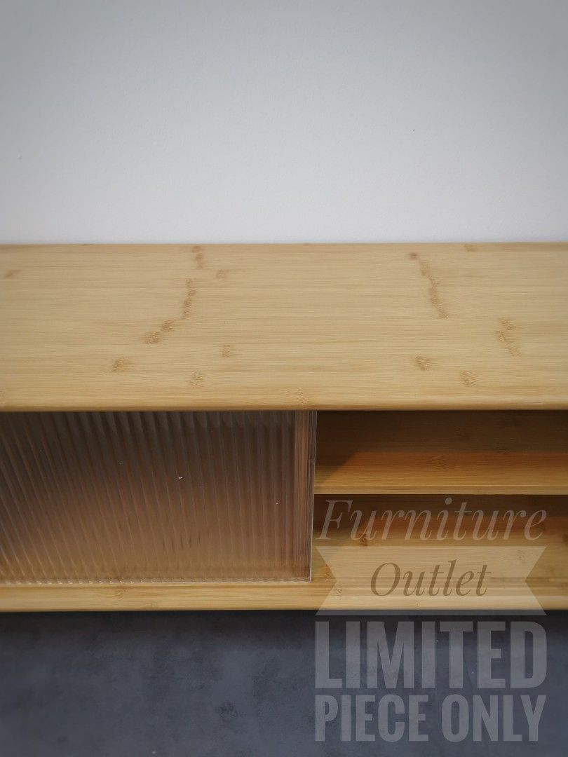 Natural Rattan/Solid Bamboo TV console, Furniture & Home Living ...