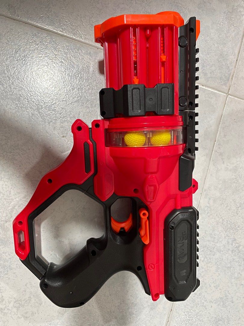 Nerf Rival Roundhouse XX-1500 Red Blaster, Hobbies & Toys, Toys & Games ...
