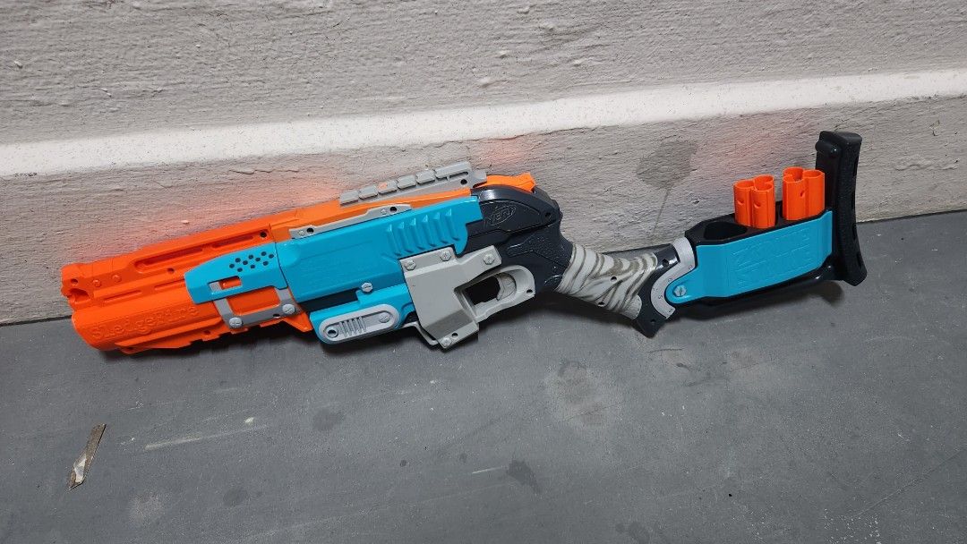 NERF Sledgefire, Hobbies & Toys, Toys & Games on Carousell
