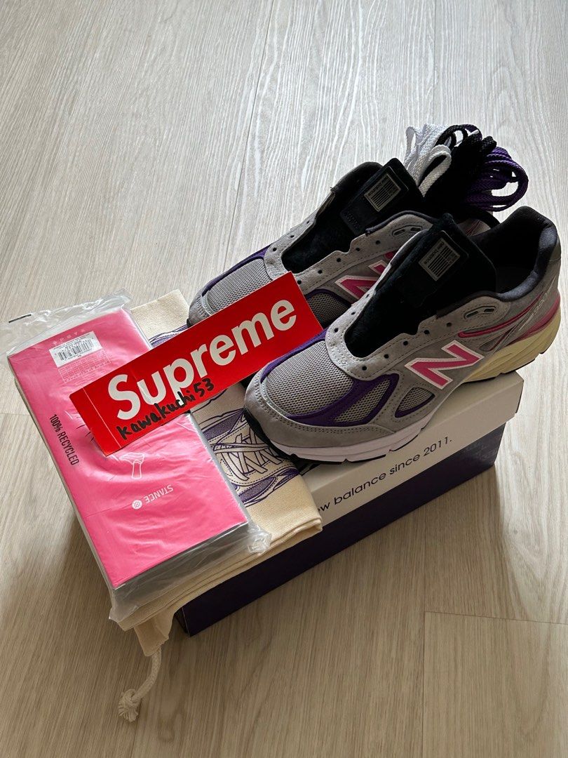 New Balance m990 kith KT4 US9, 男裝, 鞋, 波鞋 - Carousell