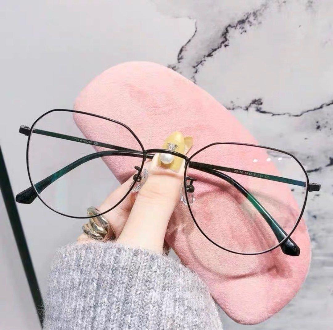 (New) no degree big spectacles / Korean glasses, Men's Fashion, Watches ...