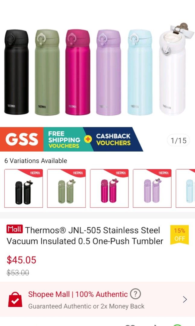 [NEW] Thermos Thermal Flask, Furniture & Home Living, Kitchenware ...