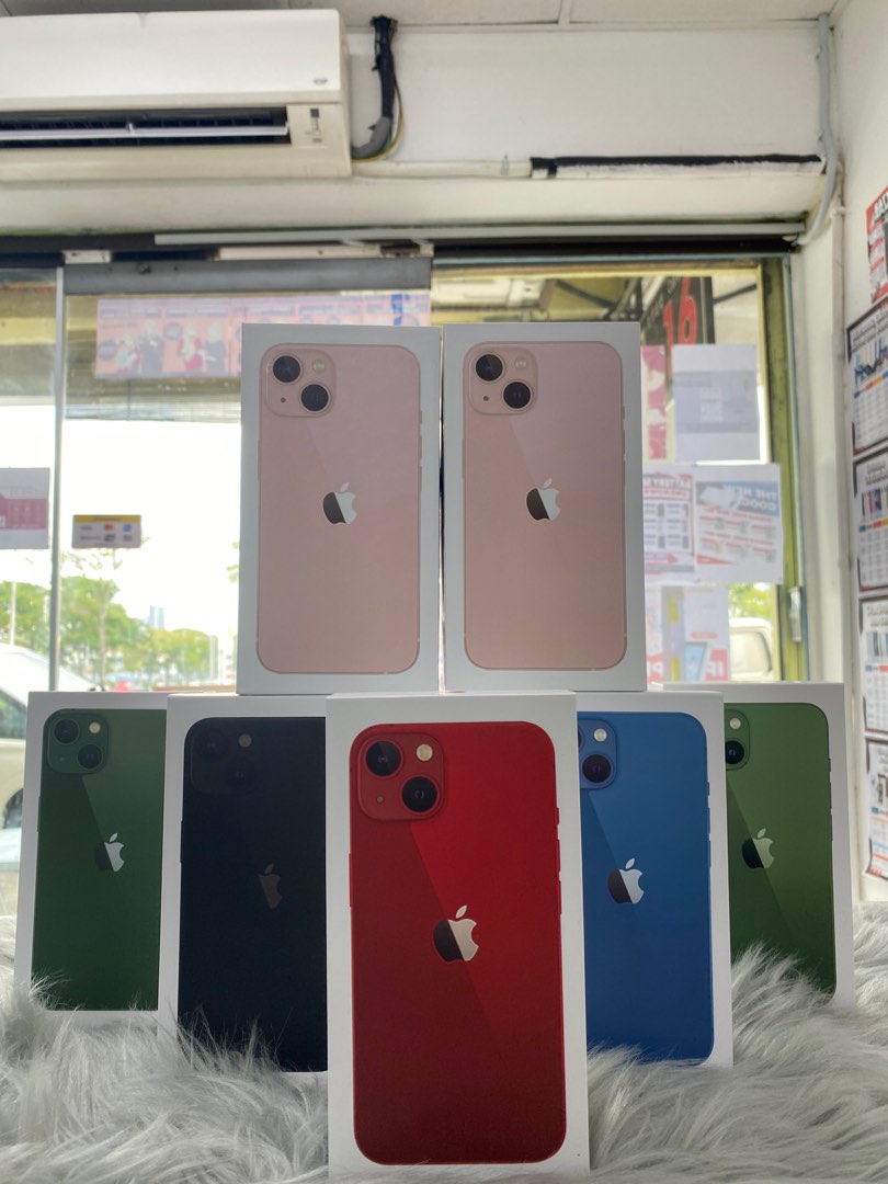 NEWSET IPHONE 13 256GB (FULLSET)(ONE YEAR WARRANTY)(FREE FAST CHARGER ...