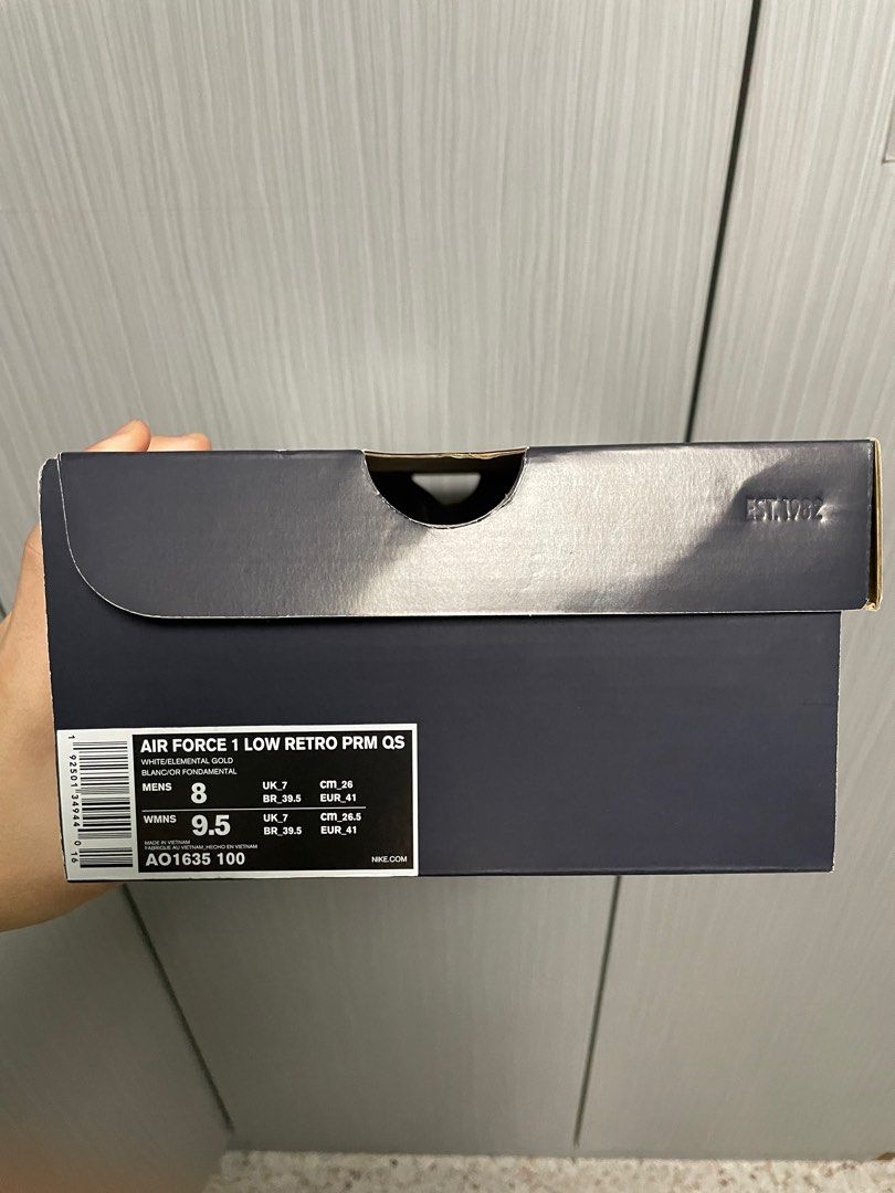 Nike Air Force 1 Ivory Snake, Men's Fashion, Footwear, Sneakers on ...