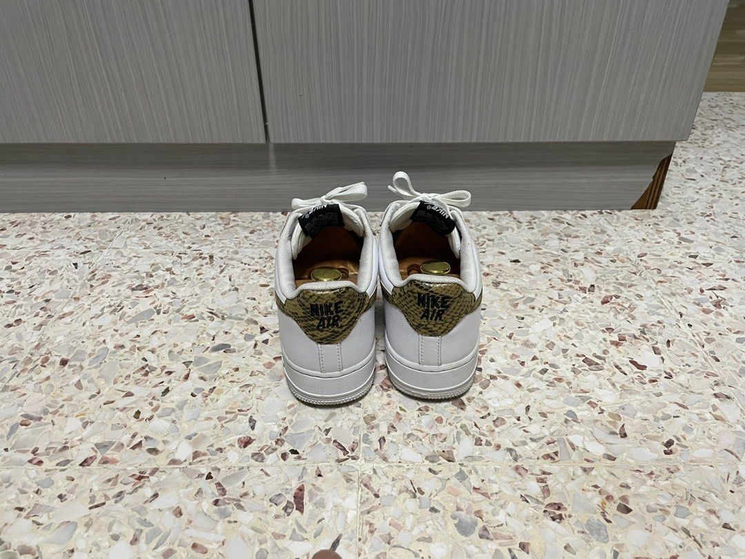 Nike Air Force 1 Ivory Snake, Men's Fashion, Footwear, Sneakers on ...