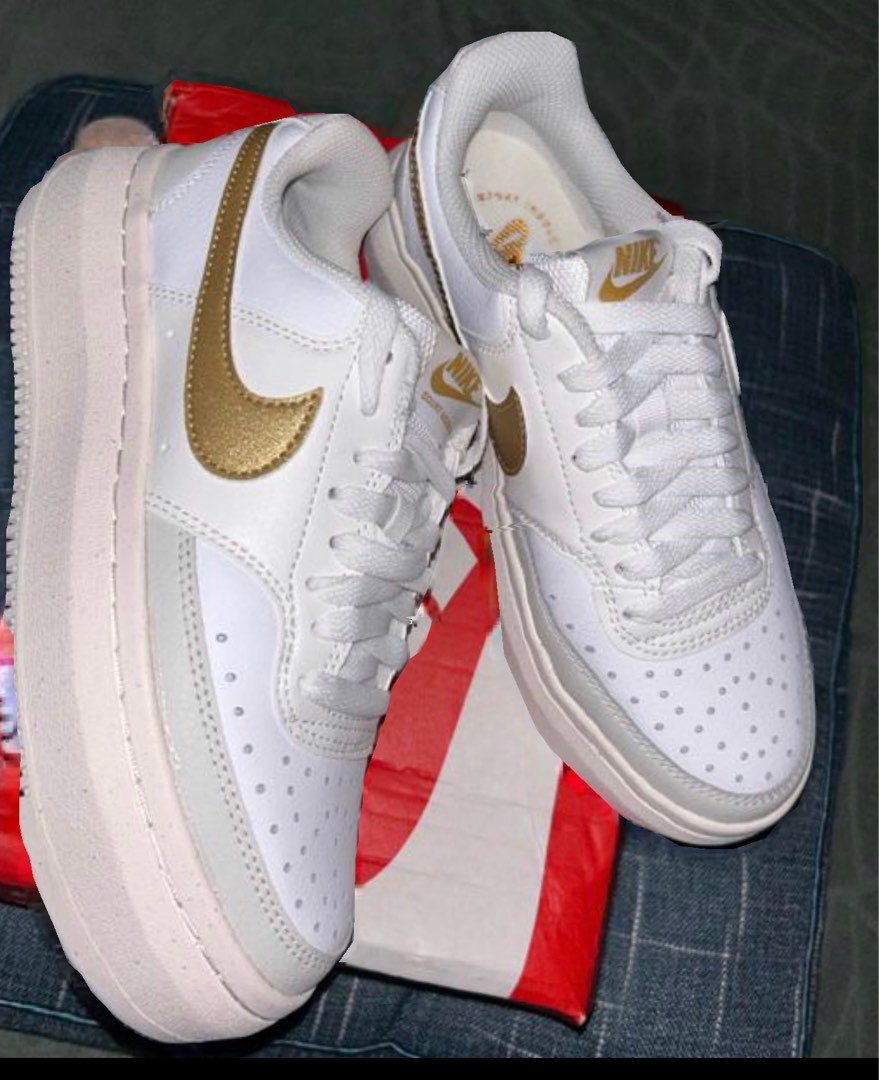 Nike Court Vision Alta, Women's Fashion, Footwear, Sneakers on Carousell