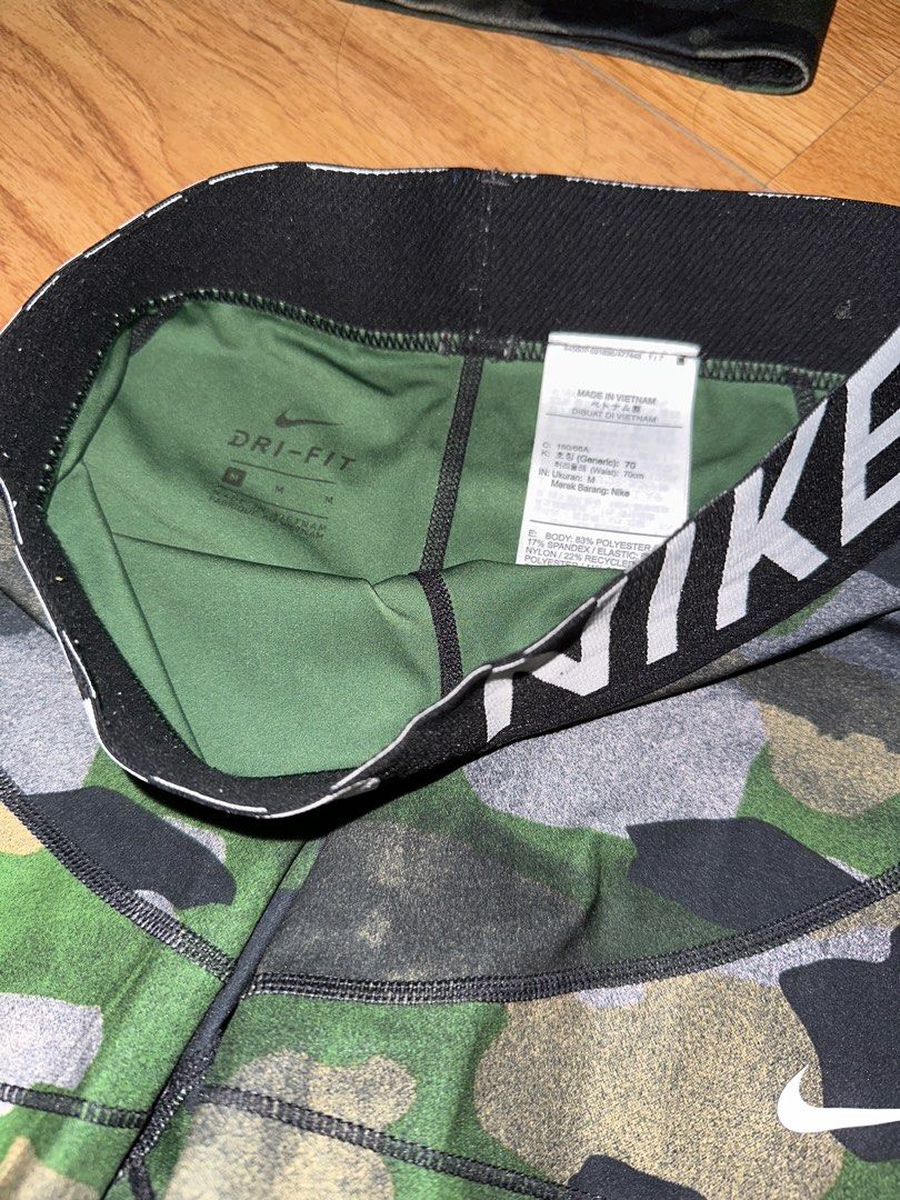 nike pro army set, Men's Fashion, Activewear on Carousell
