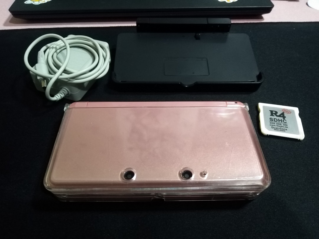 Nintendo 3DS Regular Light Pink - CFW Ready, Video Gaming, Video Game ...