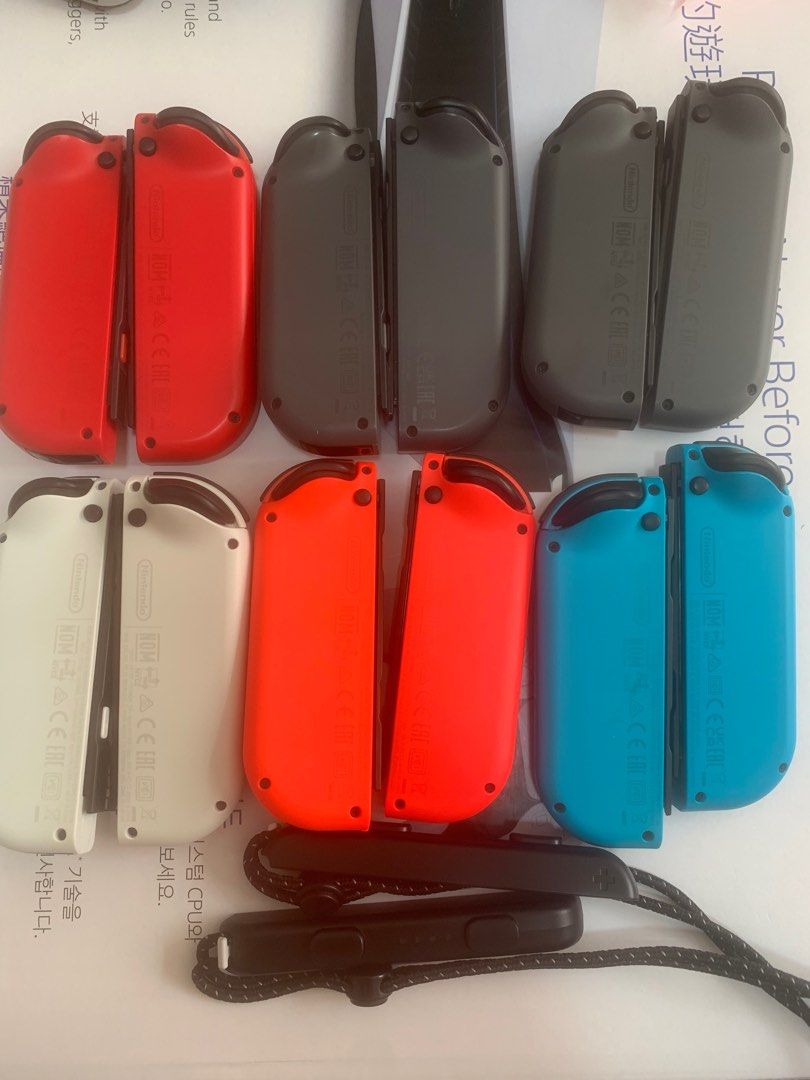 Nintendo Switch Joycons Lightly used Original, Video Gaming, Gaming ...