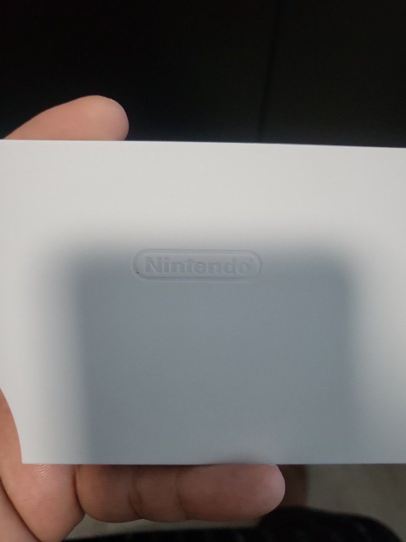 Nintendo Switch OLED Dock Backplate Replacement (White), Video Gaming ...